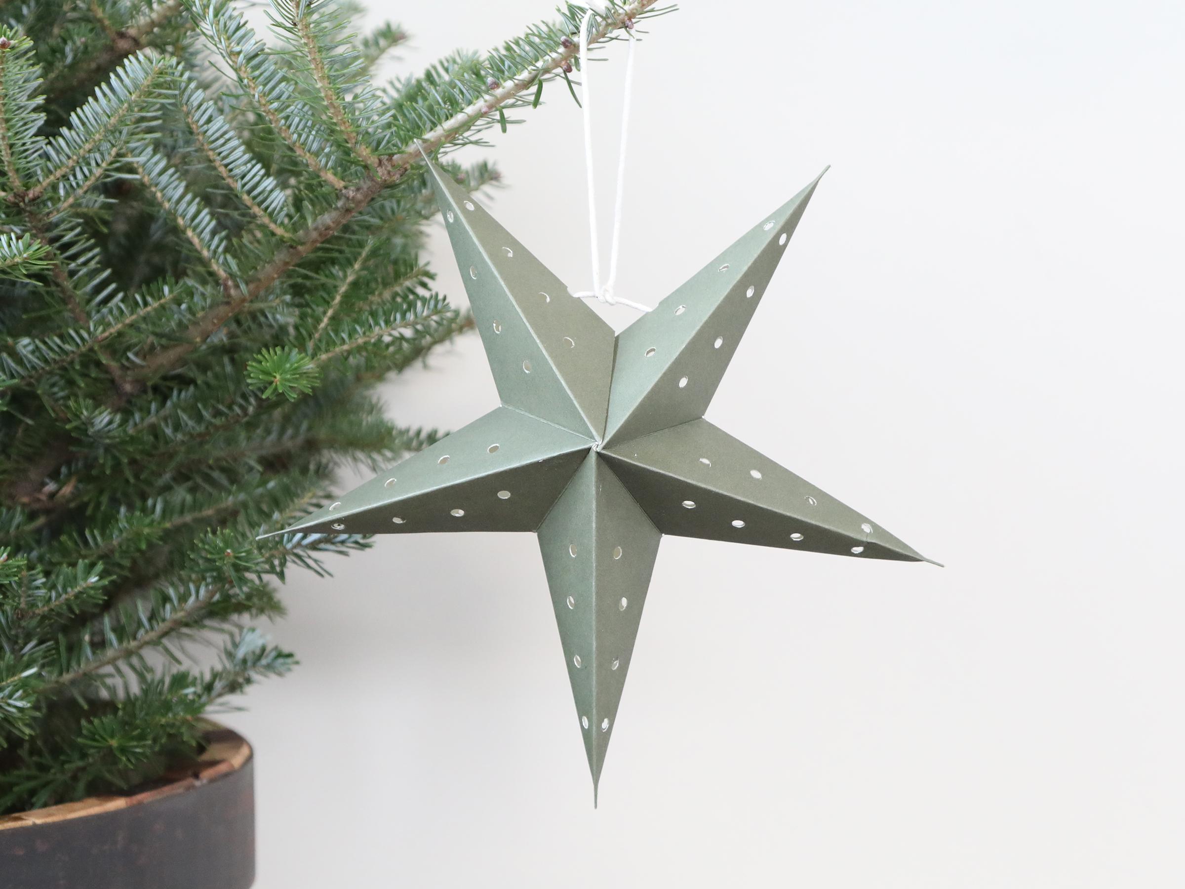 New Vintage Style Paper Star