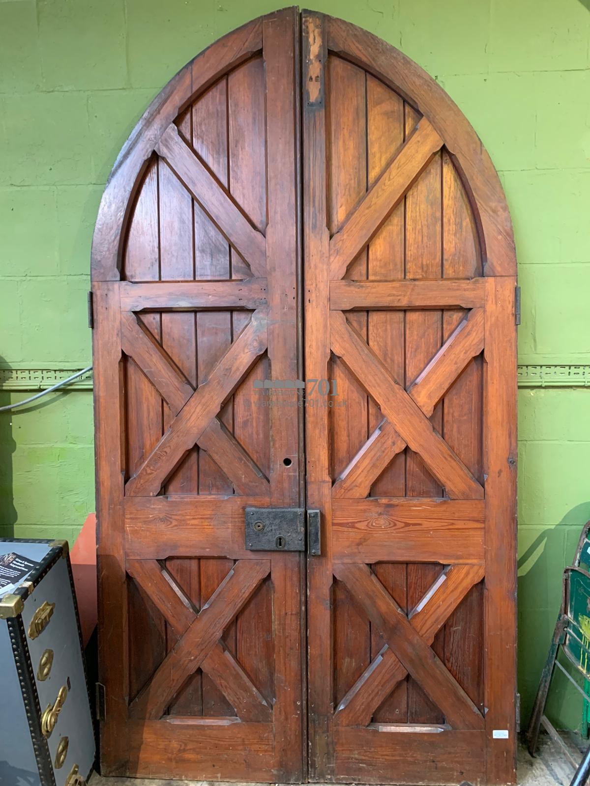 Large pair of chapel doors