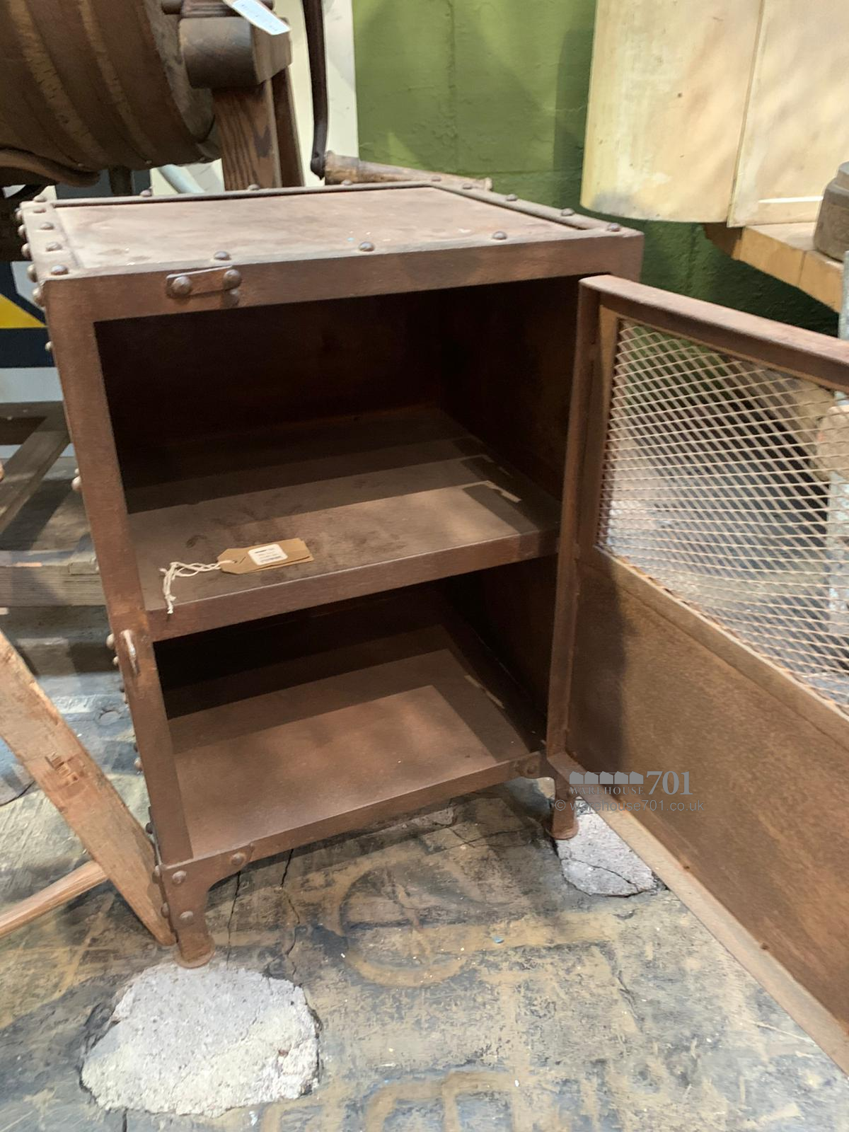 iron storage cabinet