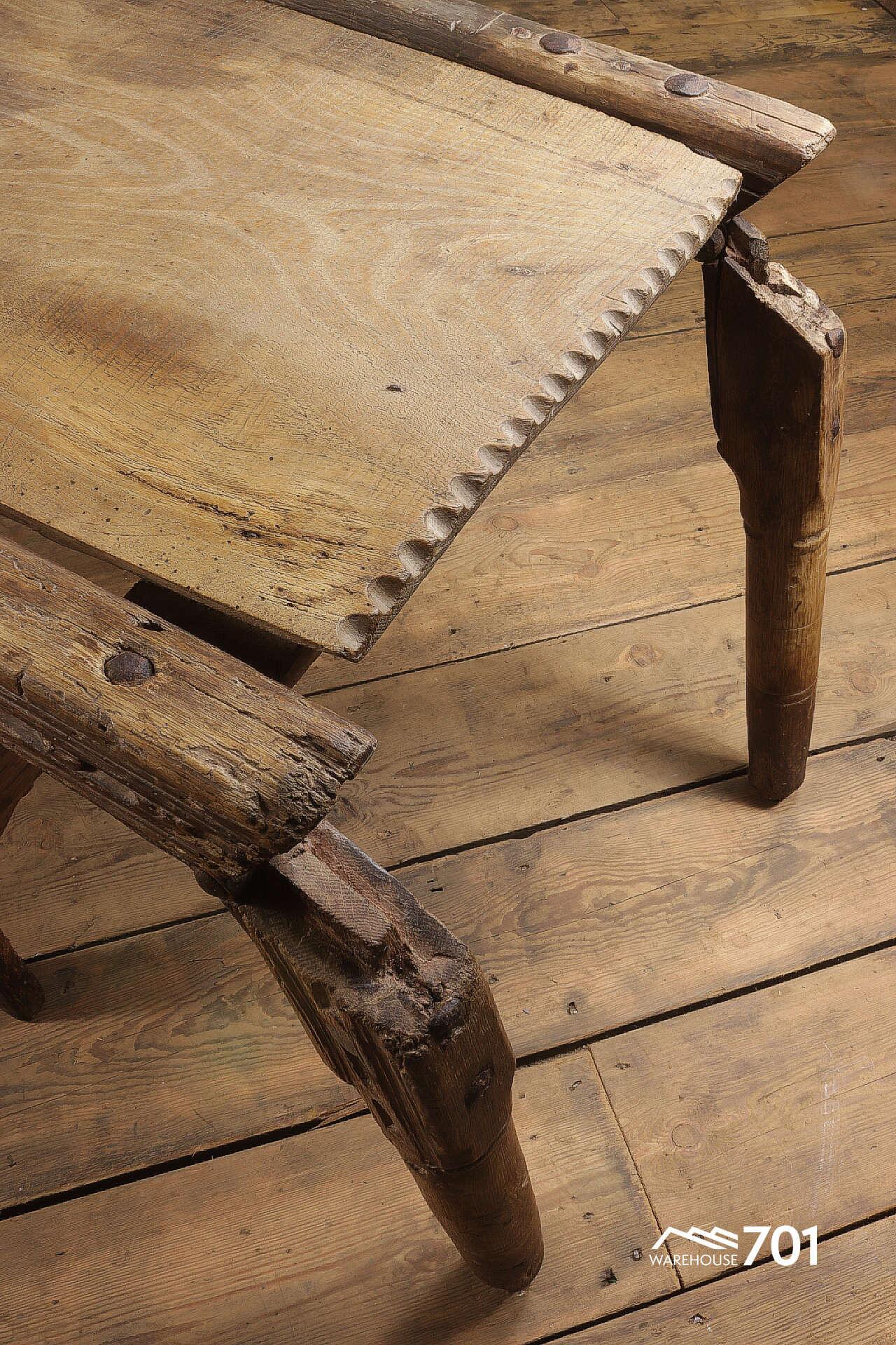 Very Early (poss C17th) Corpse or Coffin Bier or Catafalque