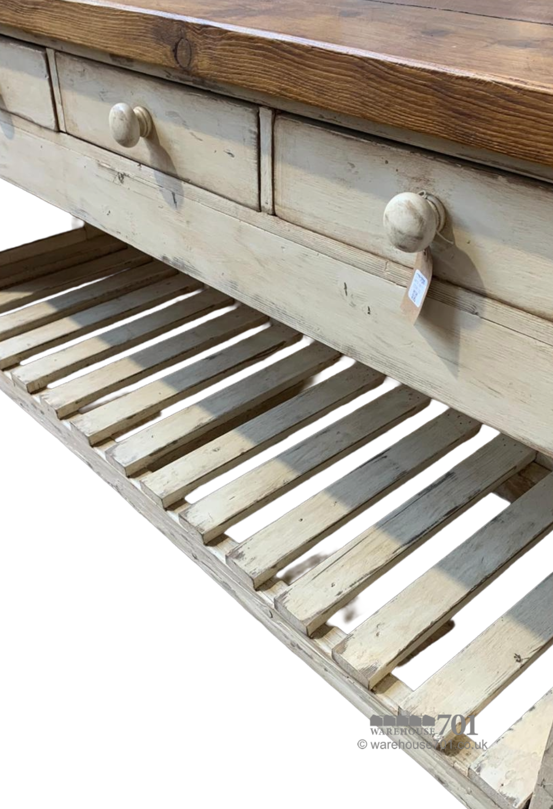 Vintage painted kitchen work table