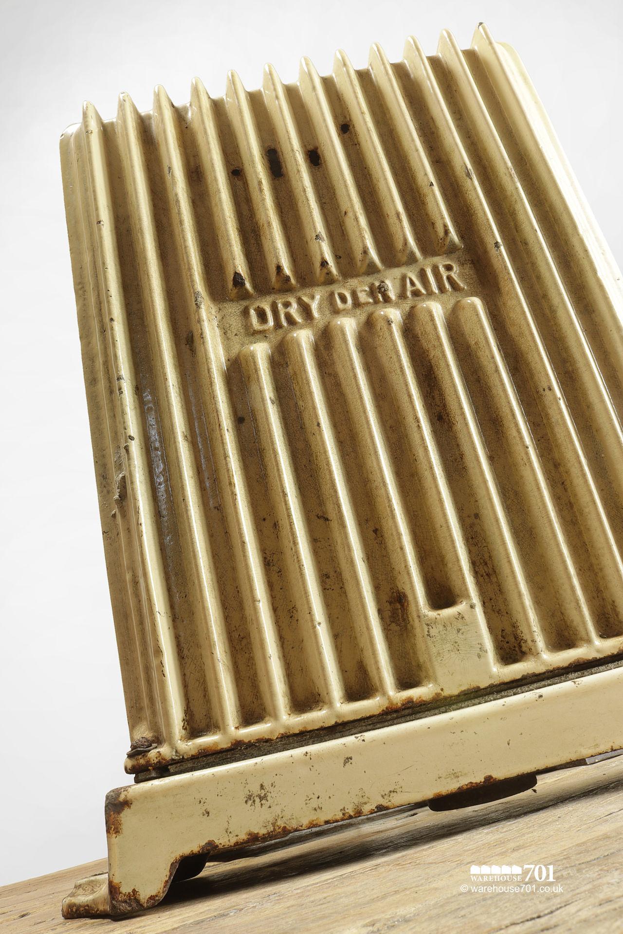 Pair of Stylish Vintage Fluted Dry-Den-Air Electric Radiators