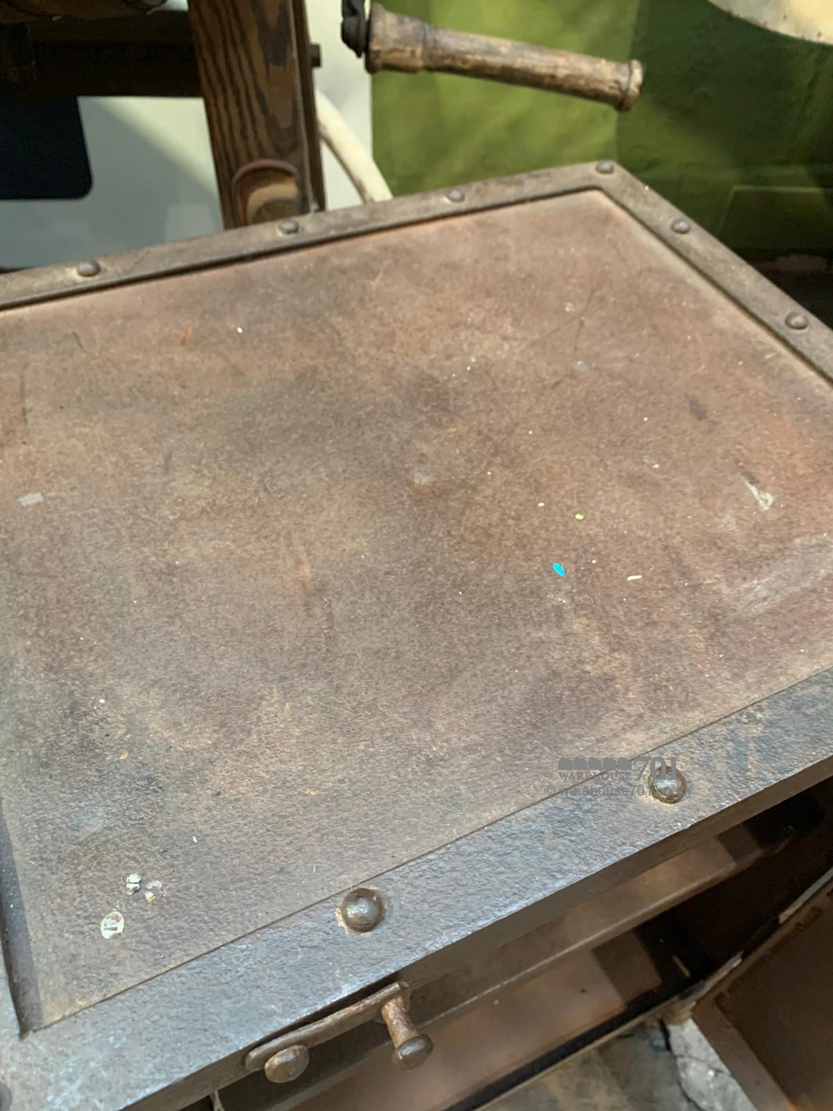 iron storage cabinet