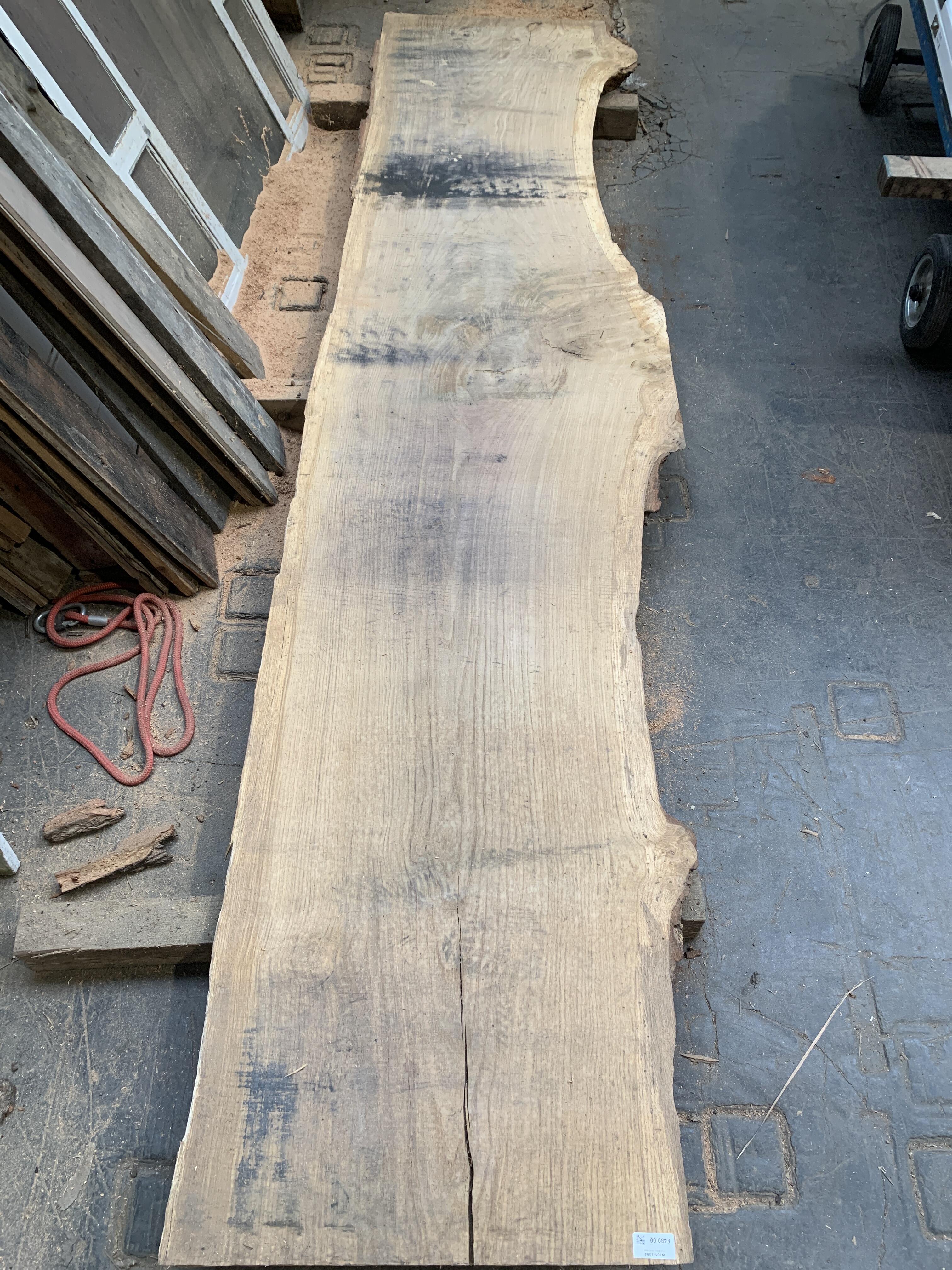 Live Edge Oak Slab