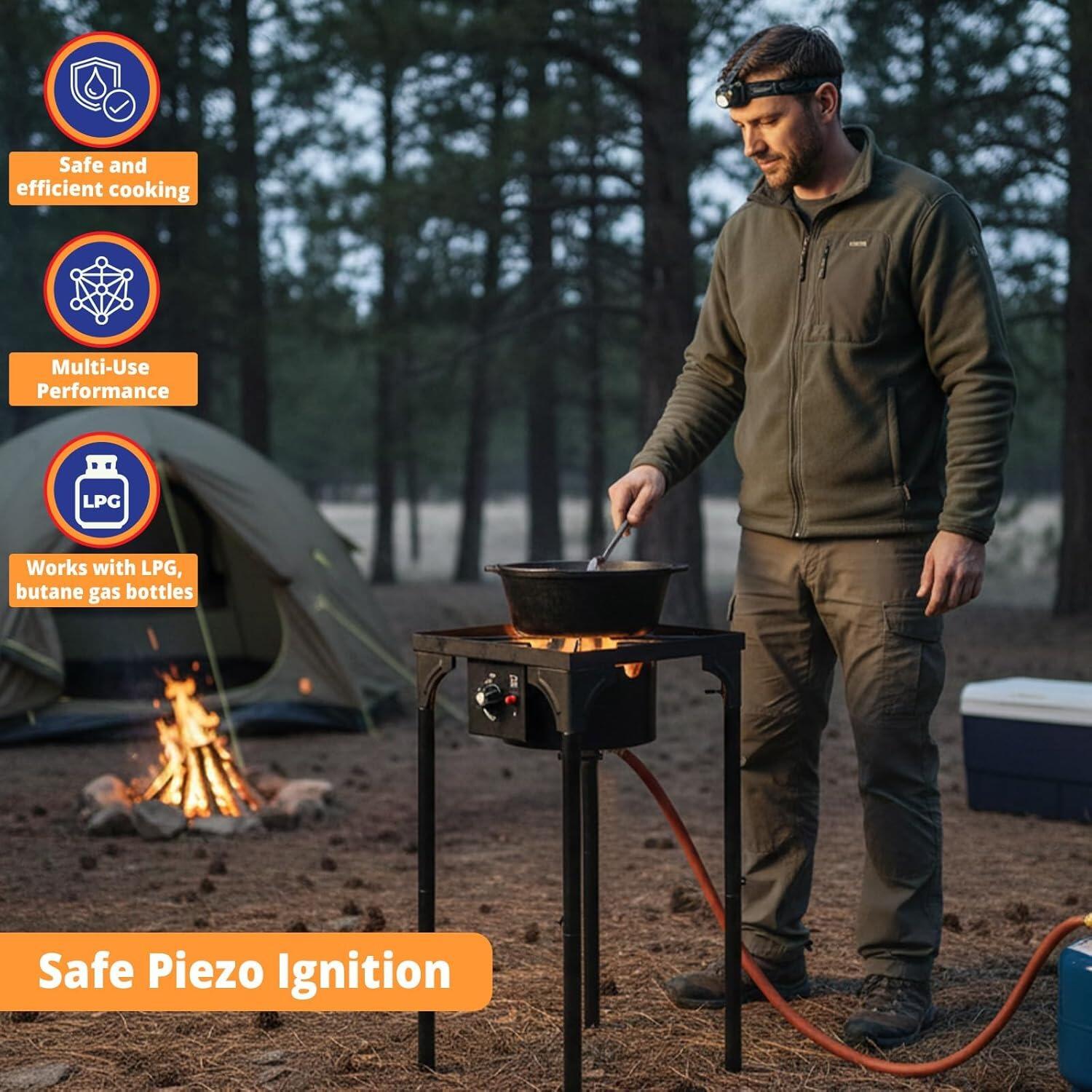 LARGE SINGLE BURNER CATERING COOKER