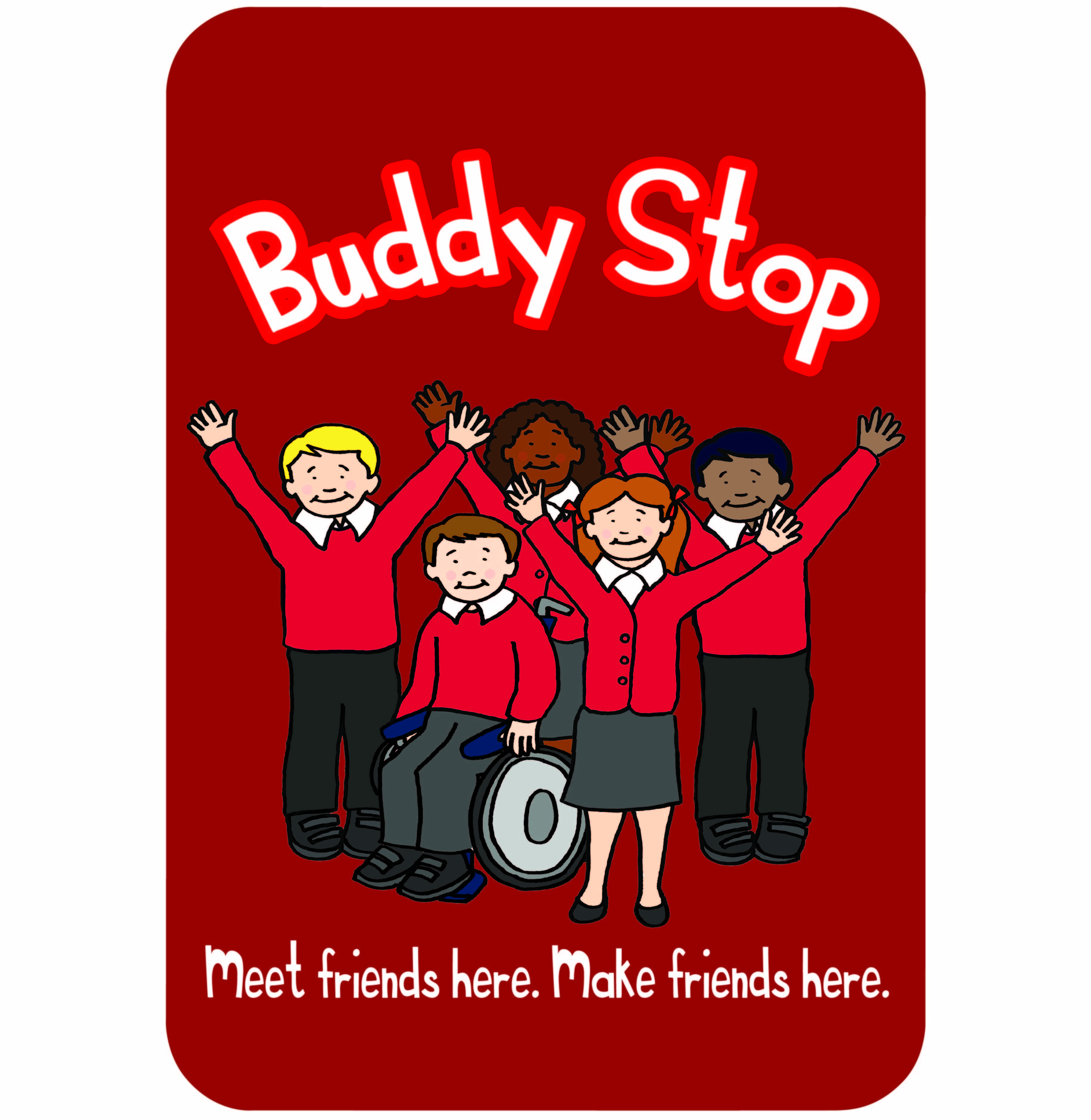 Swing Sign - Buddy Stop