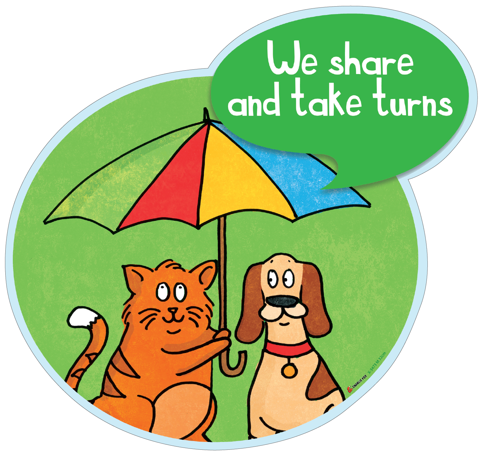 Set of 10 Manners Signs