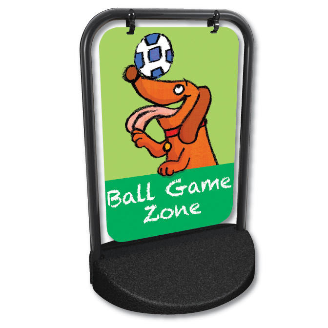 Swing Sign - Ball Game