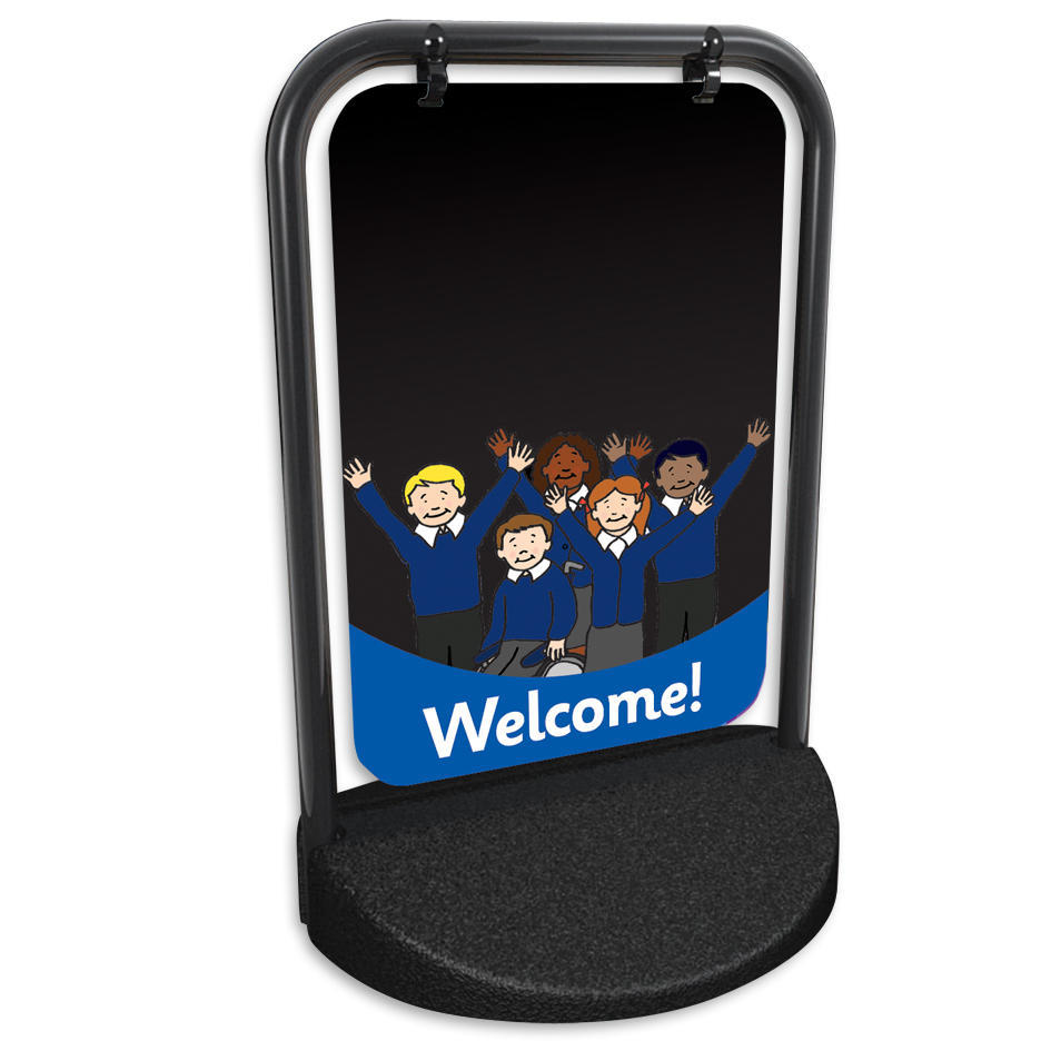 Swing Sign - Children Jump Chalk