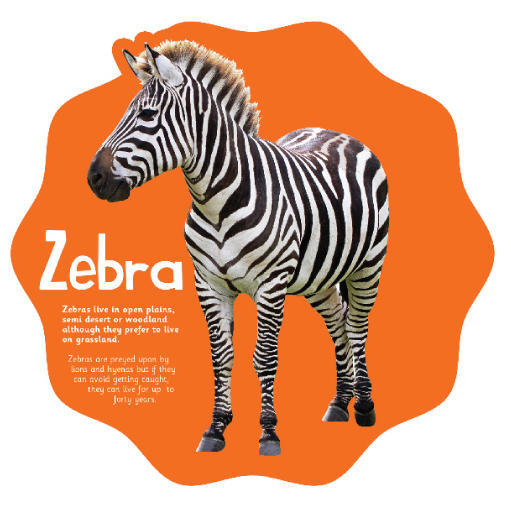 Set of 14 Animals and Habitats Signs