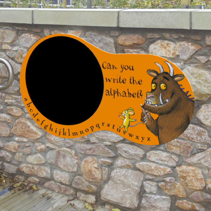 The Gruffalo - Alphabet Chalkable Panel