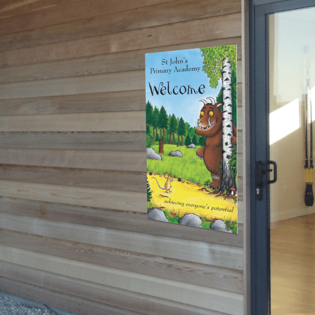 The Gruffalo - Personalised Portrait Welcome Sign