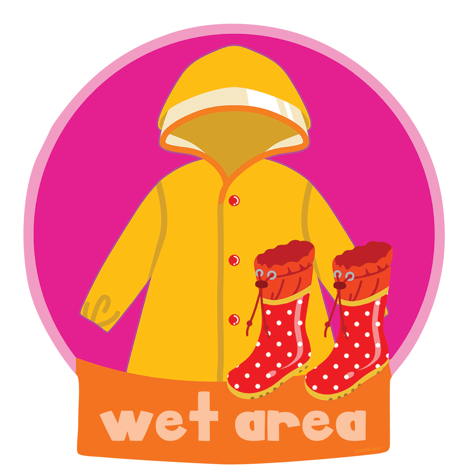 Zone Sign - Wet Play