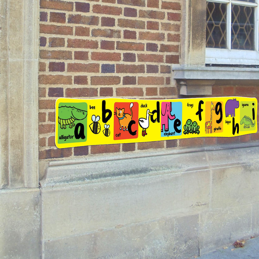 Hey Pup! Alphabet Frieze