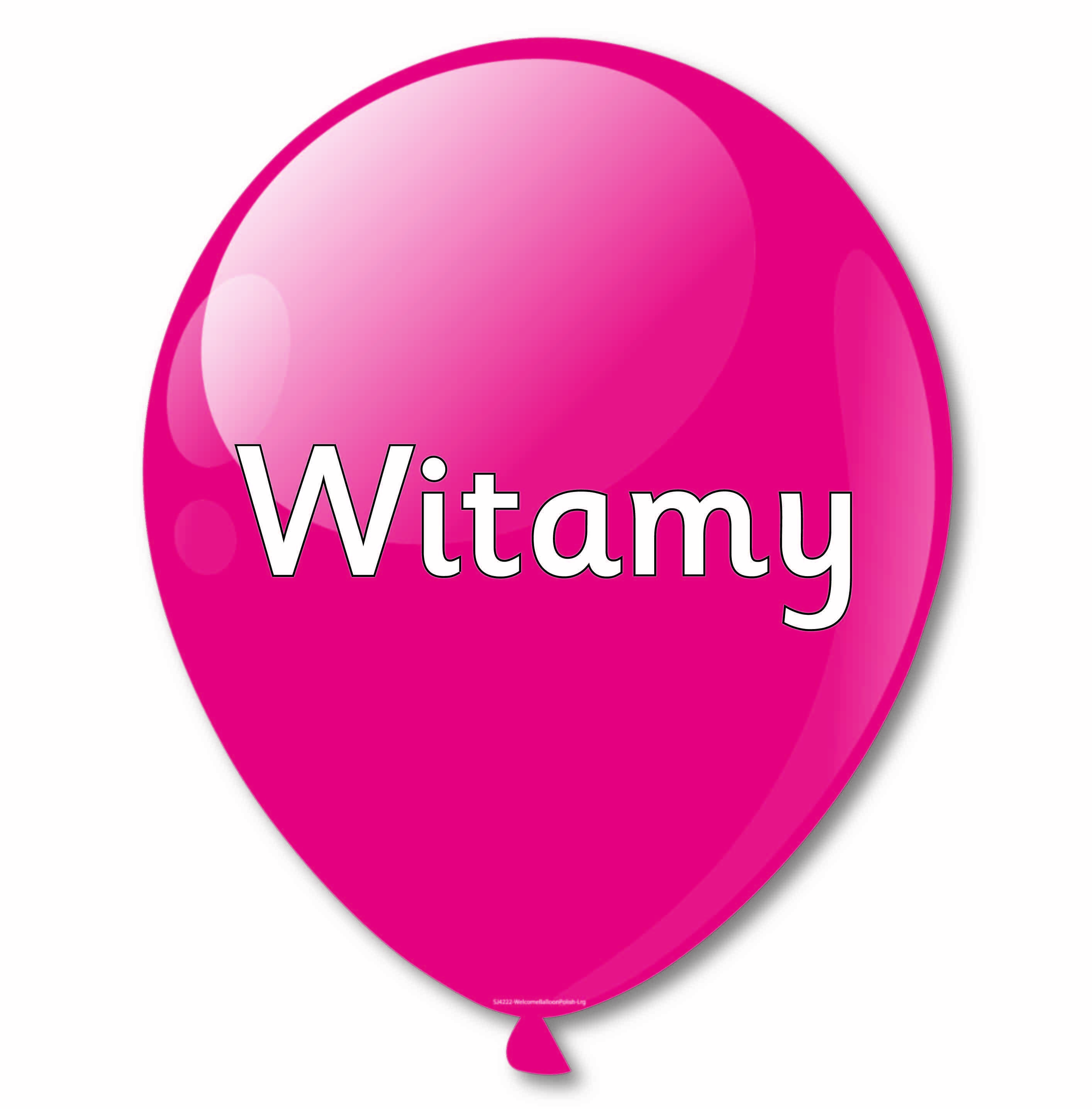 Multi-language Welcome Balloons