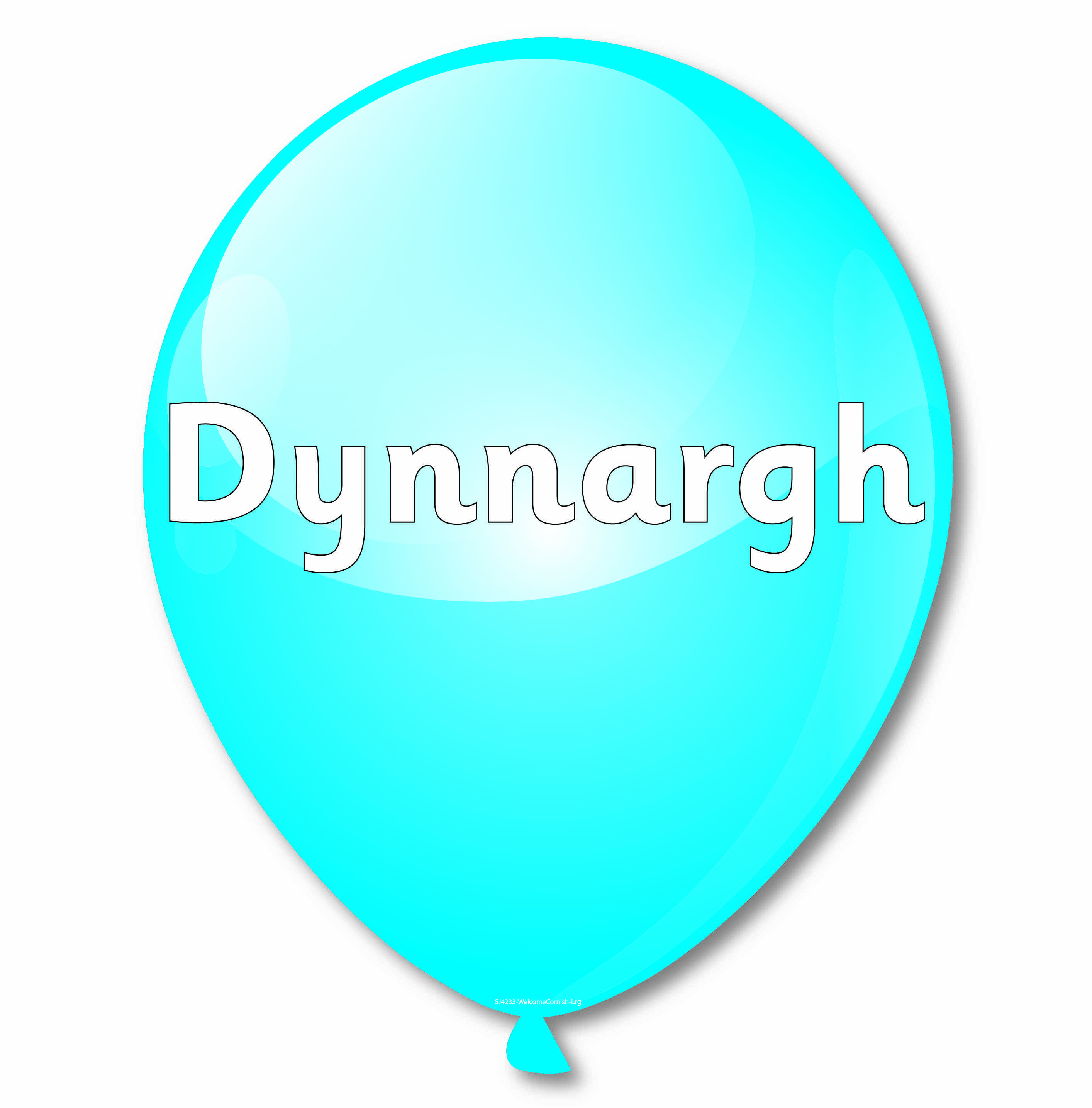 Multi-language Welcome Balloons