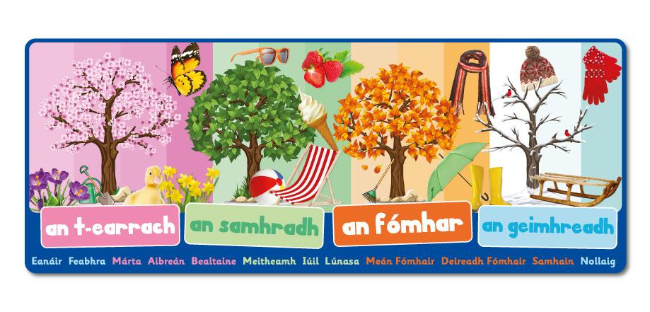 Changing Seasons (as Gaeilge)