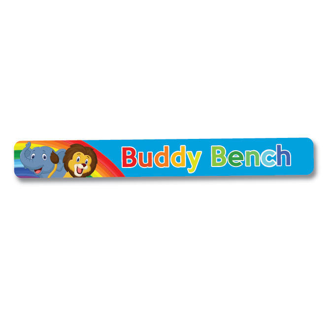 Buddy Bench Sign
