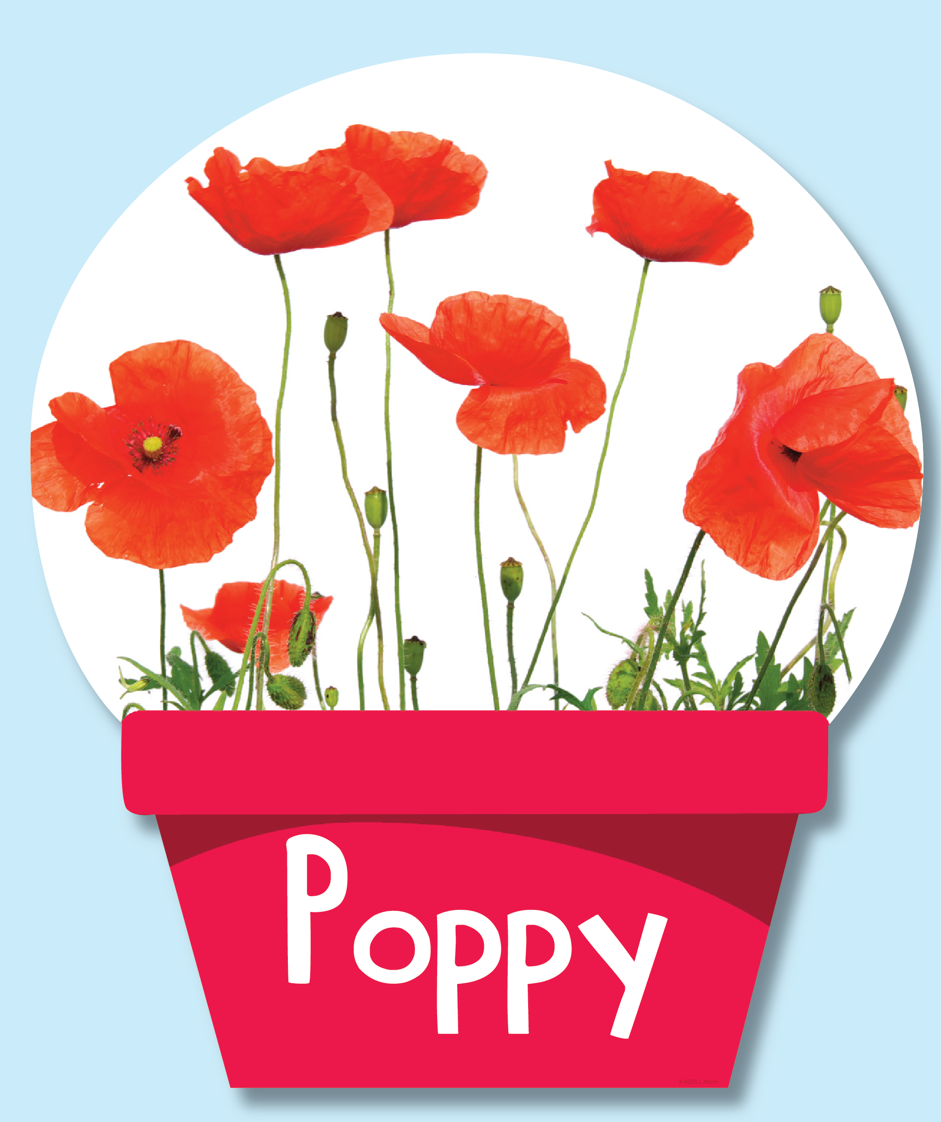 Set of 14 Flower Pot Signs