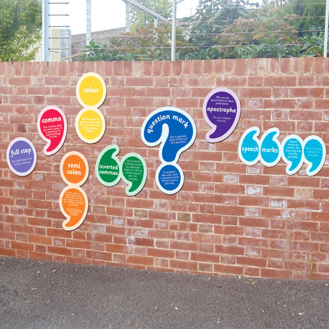 Cut Out Punctuation Set of 11