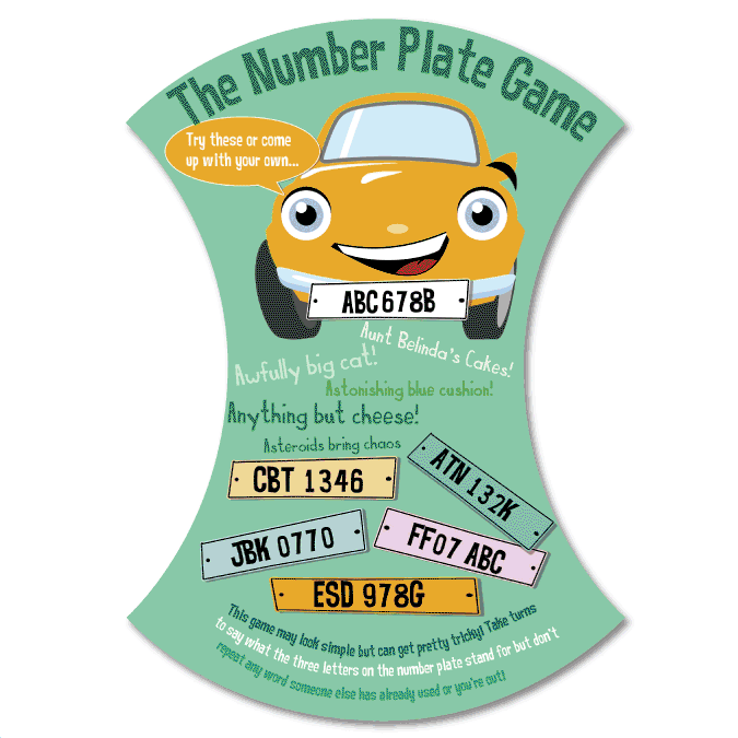 Challenge Wall - Numberplate Game