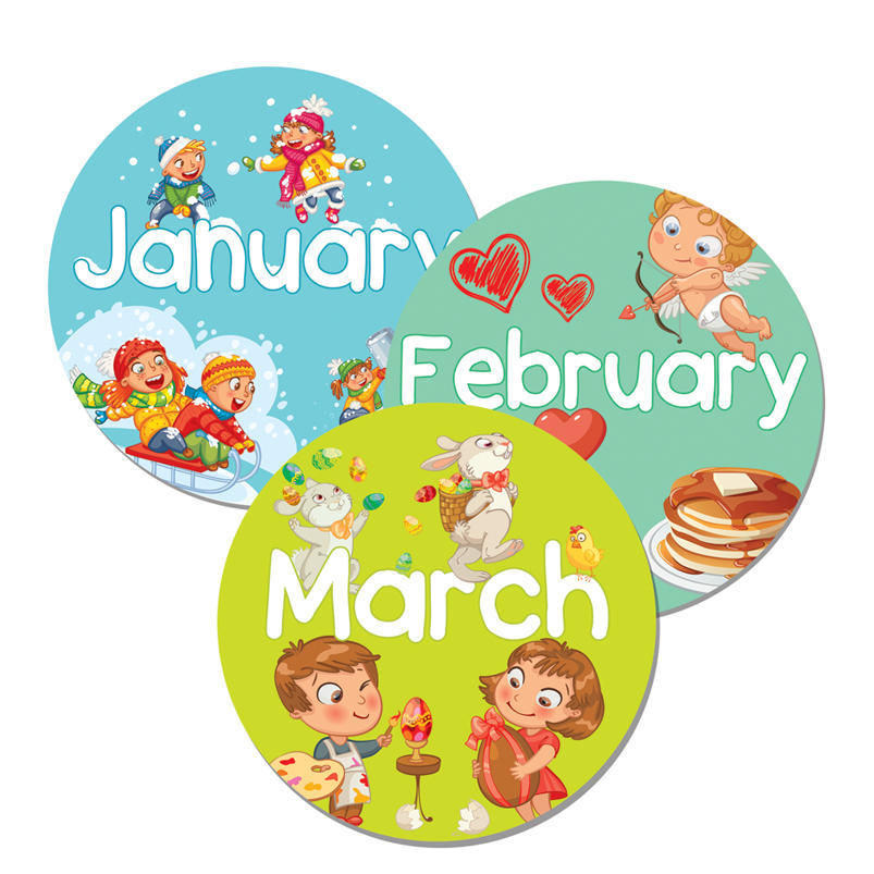 Months Sign Set