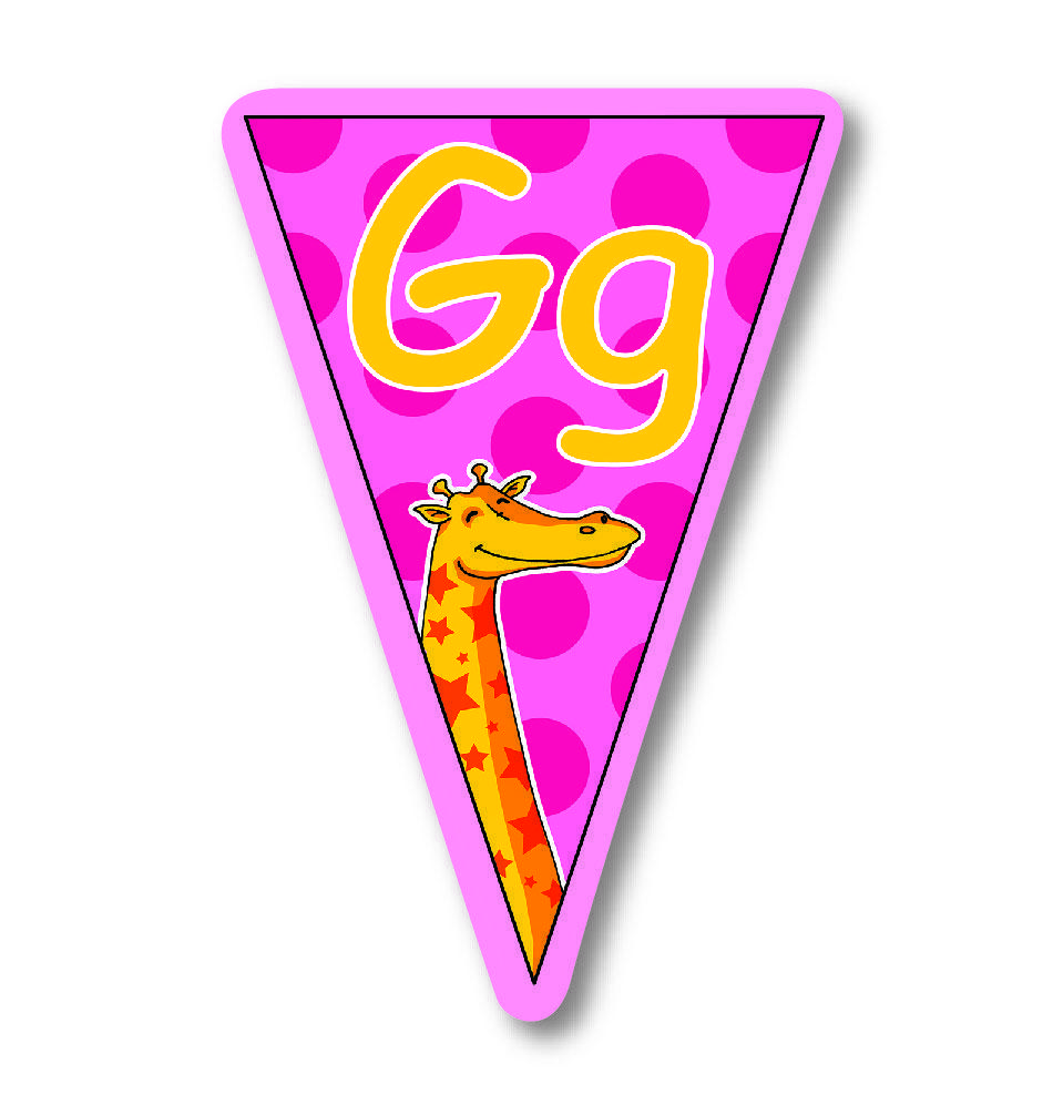 Illustrated Alphabet Bunting