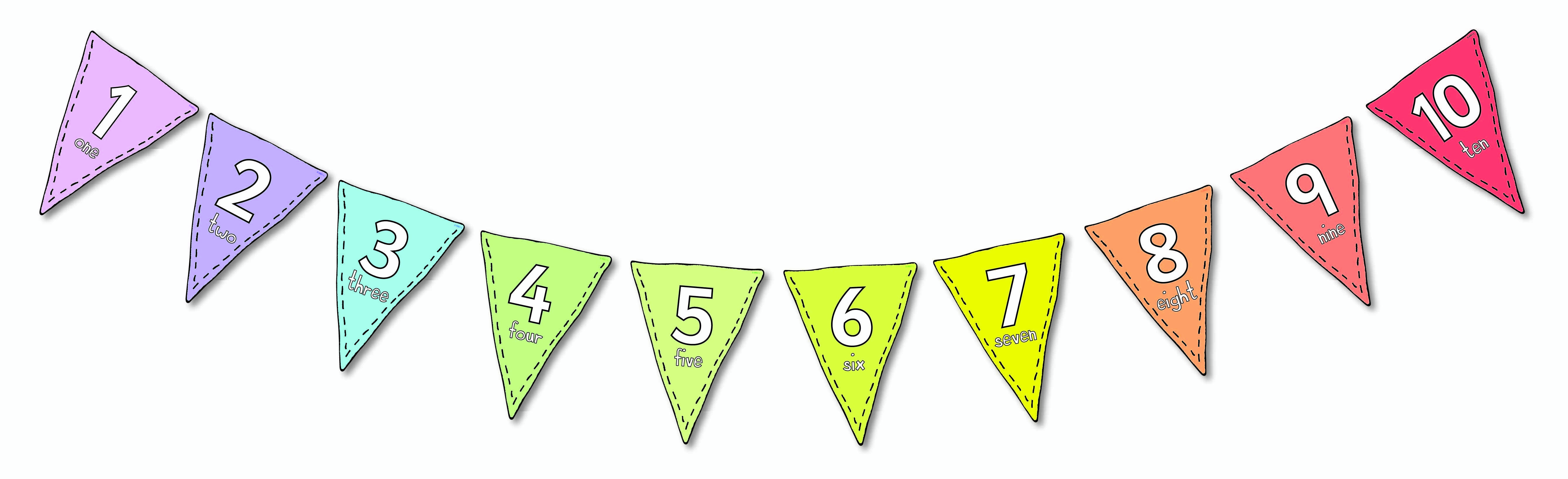 Number Bunting