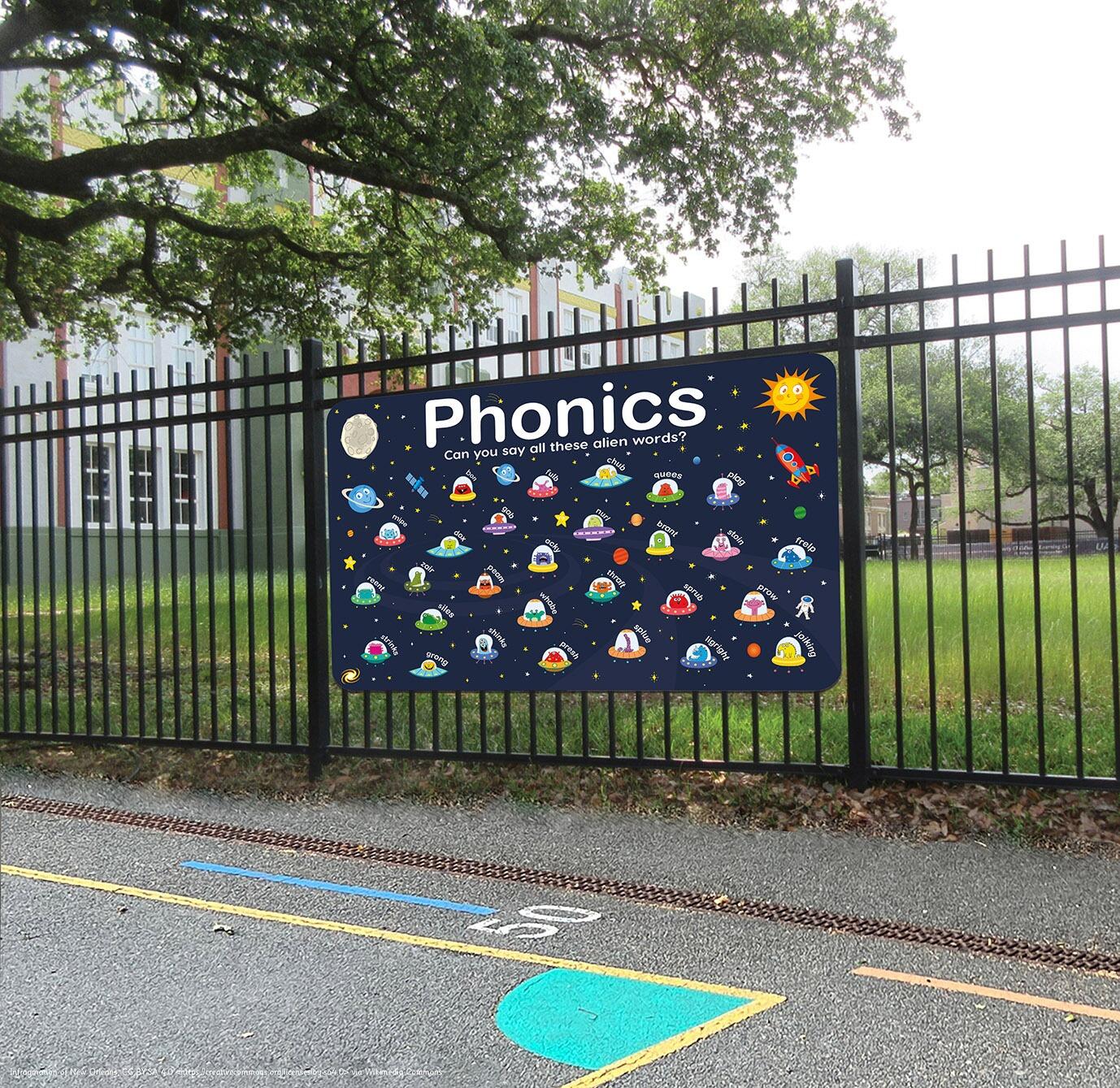 Sci-Fi Phonics! Panel