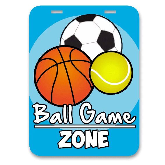 Swing Sign - Playground Zone