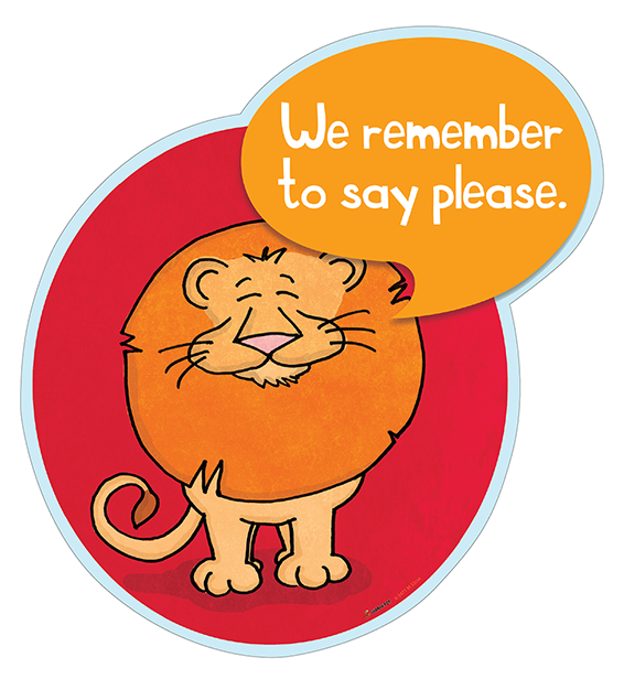 Set of 10 Manners Signs