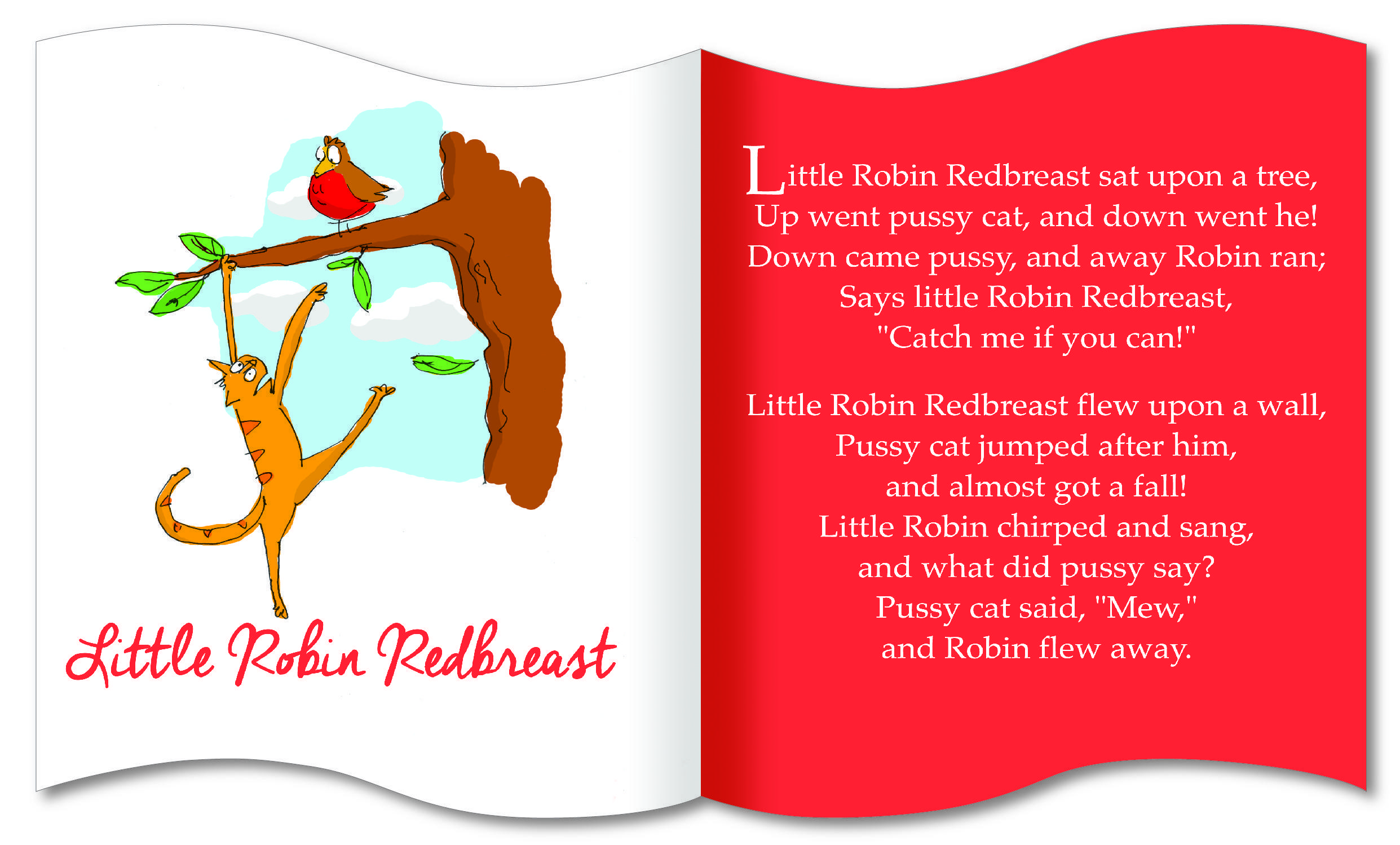 Set 1 of 7 Nursery Rhyme Signs