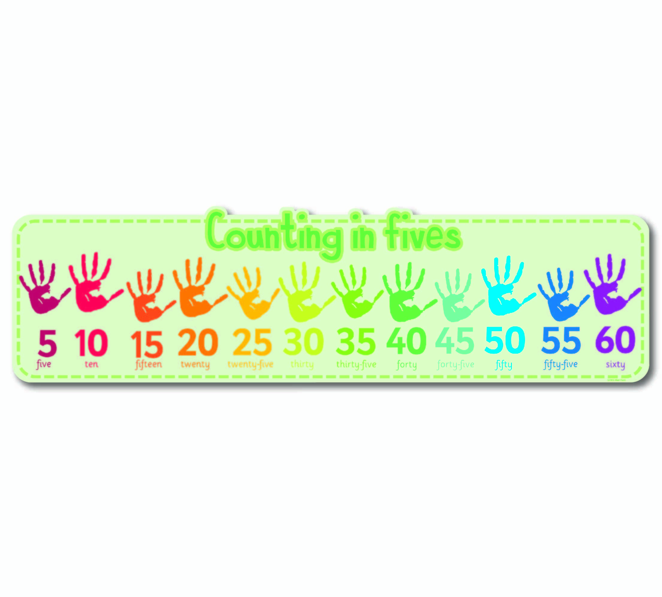 Set of 3 Counting Signs