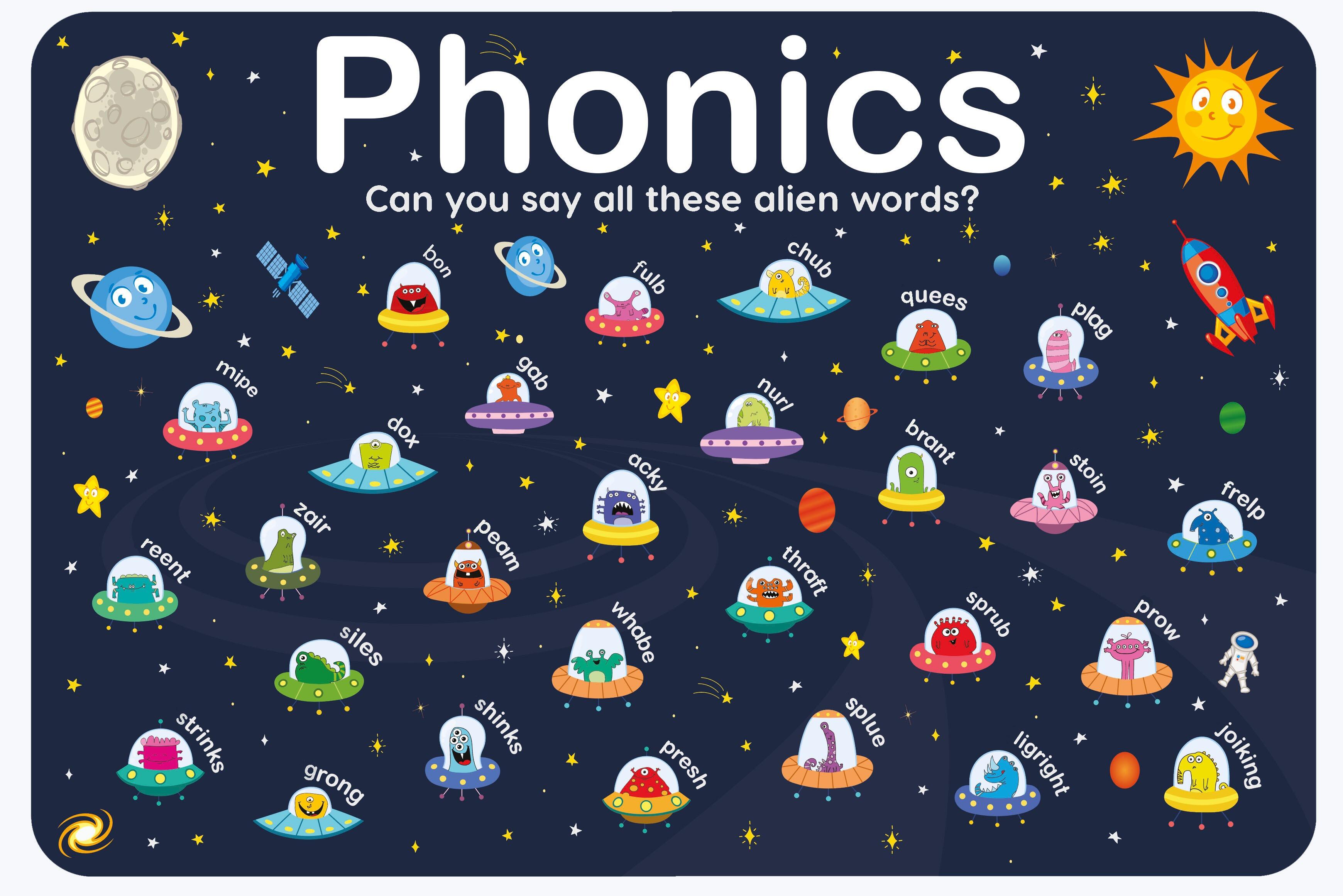 Sci-Fi Phonics! Panel