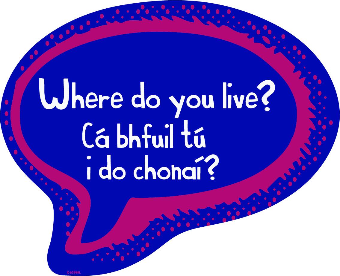 Set 1 of Dual Language Questions (English & as Gaeilge)