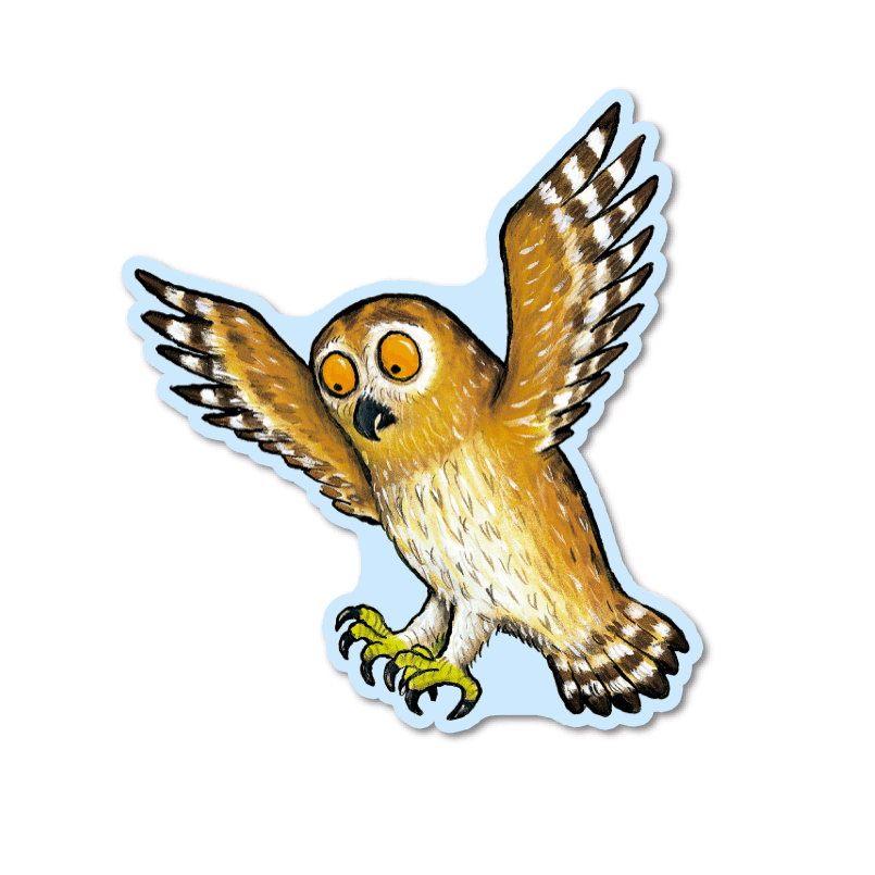 The Gruffalo - Owl Flying