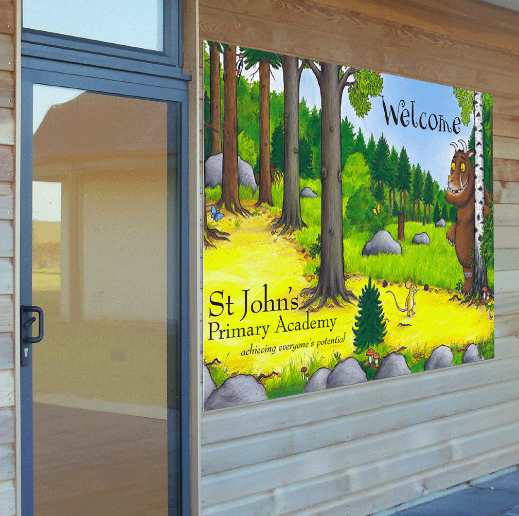 The Gruffalo - Personalised Landscape Welcome Sign