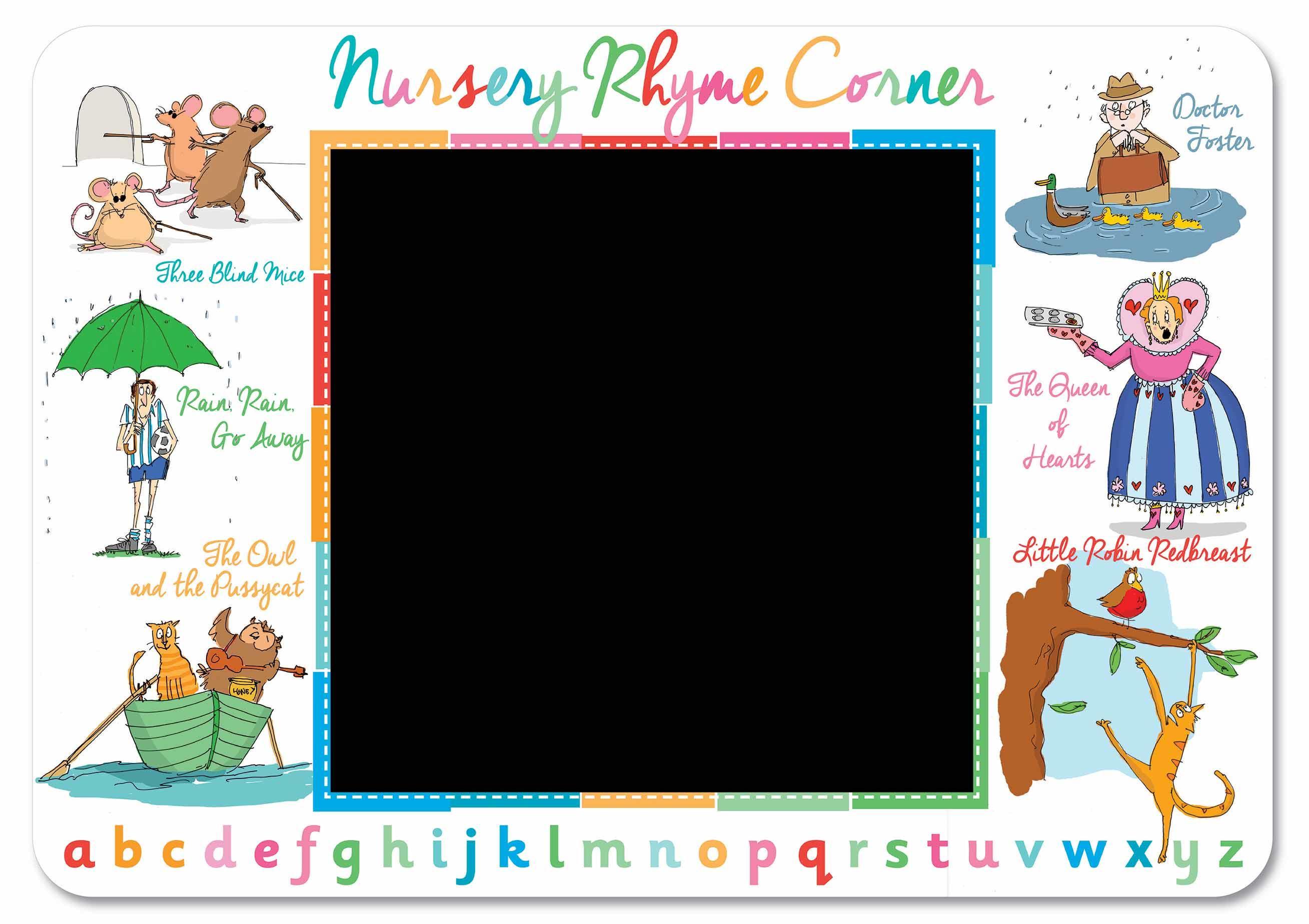 Nursery Rhyme Chalkboard