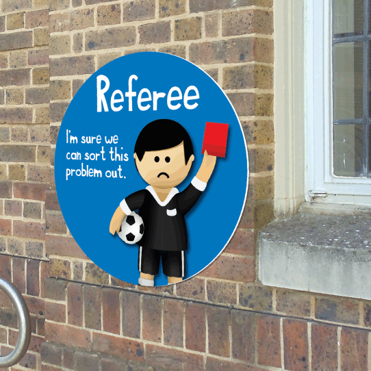 Referee Wall Sign