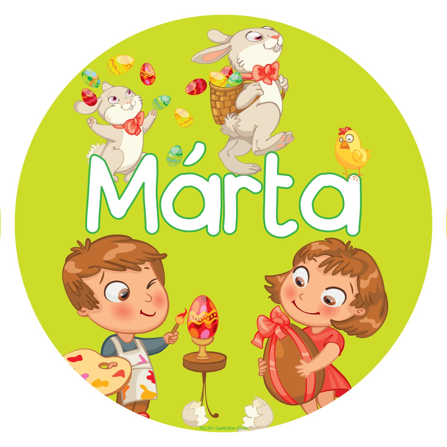 Months Sign Set (as Gaeilge)