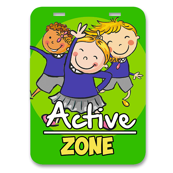 Swing Sign - Playground Zone