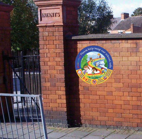 Welcome Back! Help Keep Our School Safe Reminder Sign