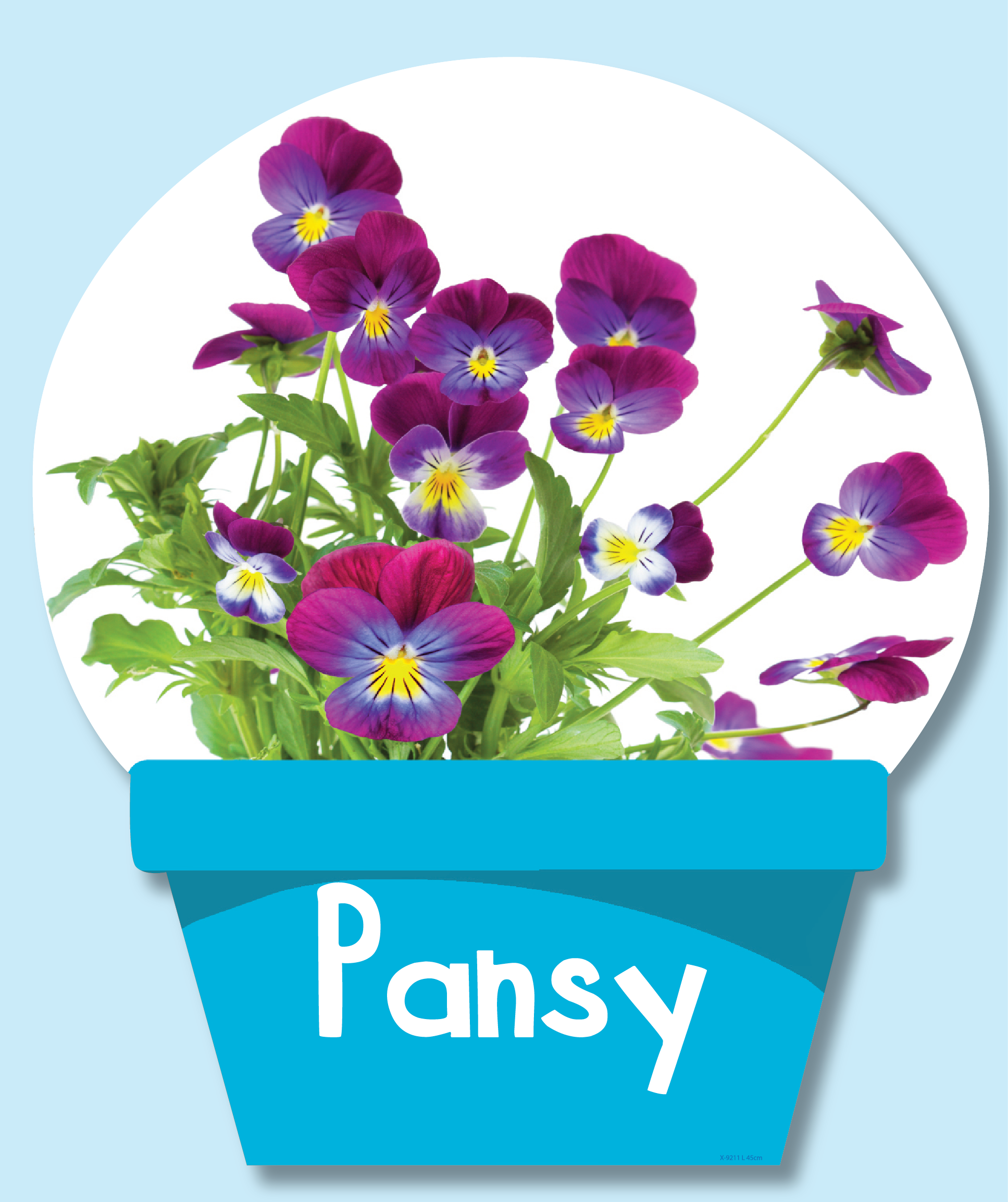 Set of 14 Flower Pot Signs