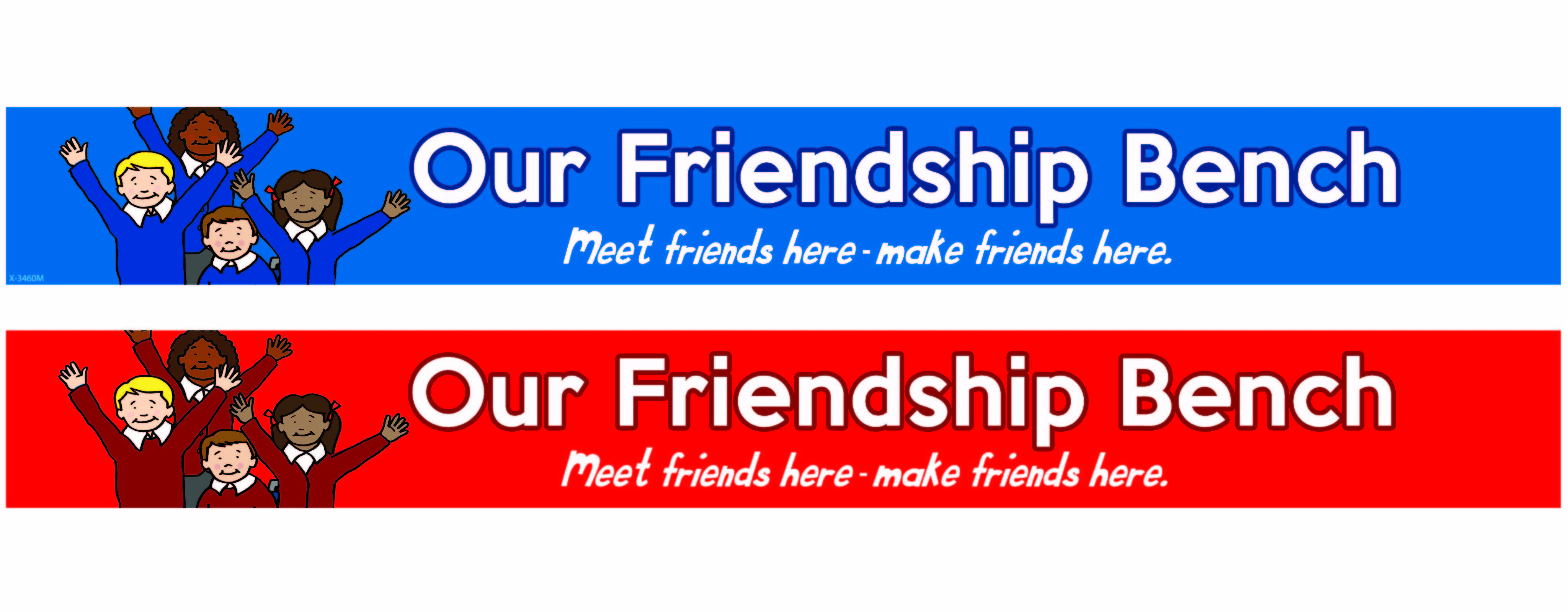 Friendship Bench Sign