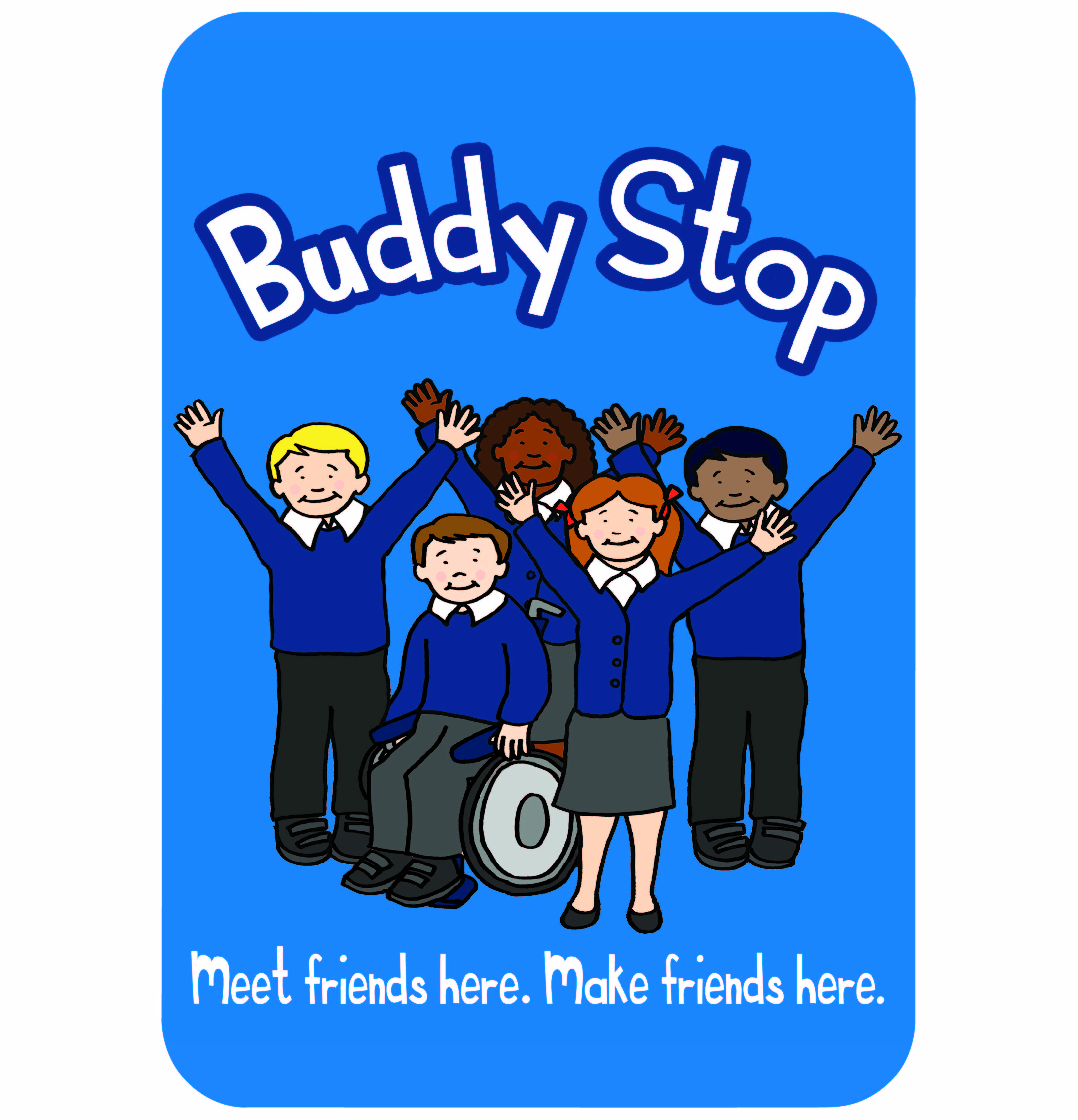 Swing Sign - Buddy Stop