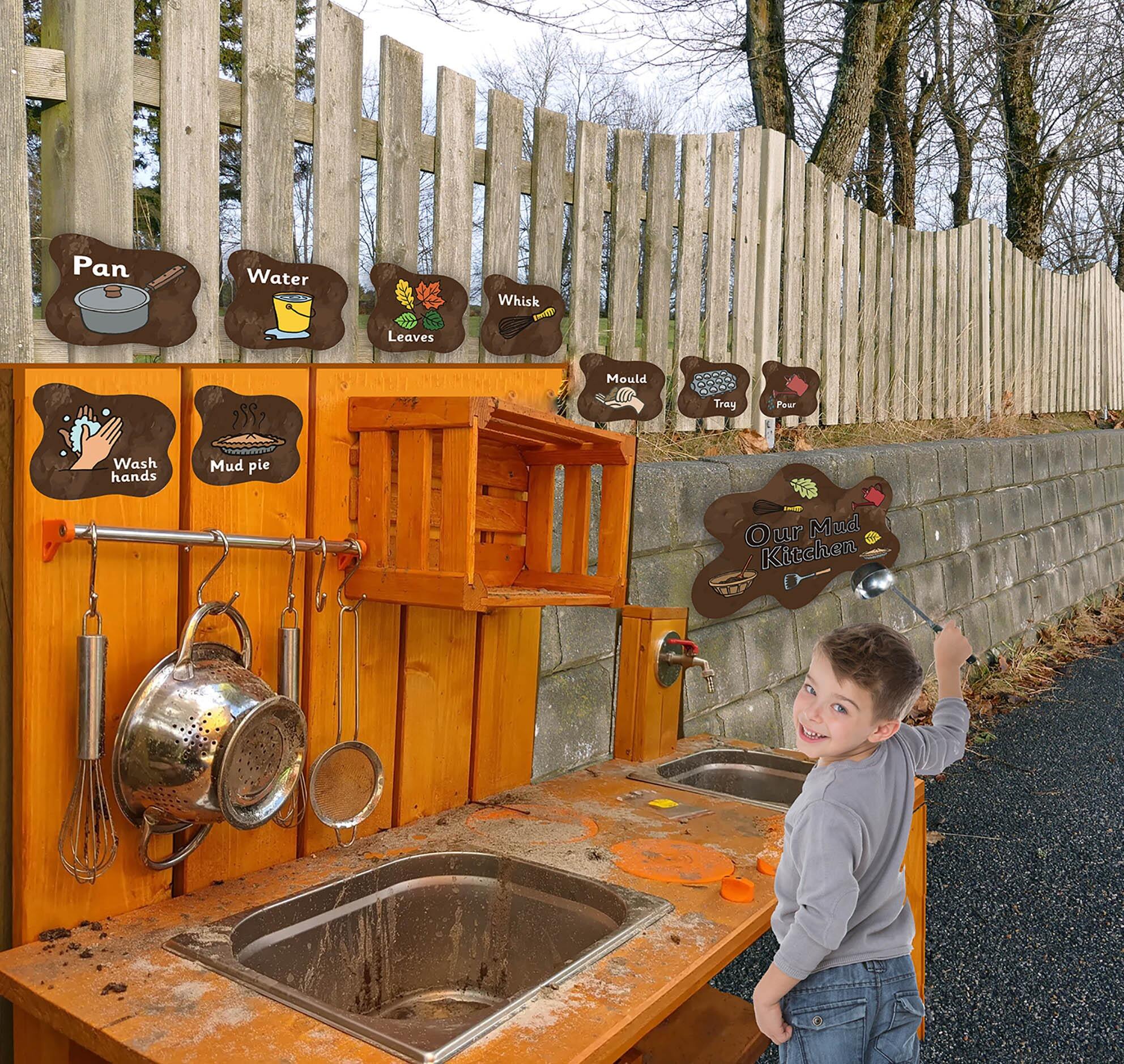 'Mud Kitchen' Signs