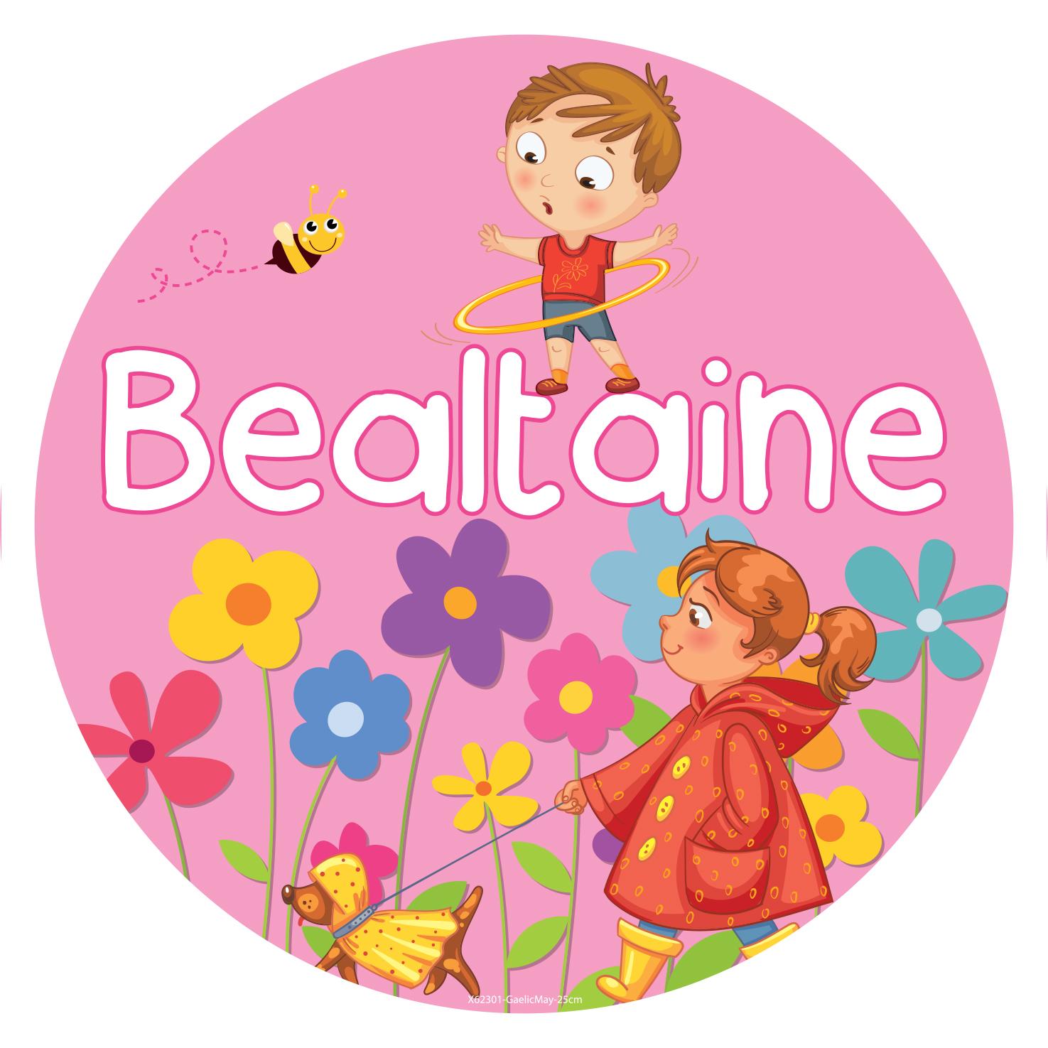 Months Sign Set (as Gaeilge)