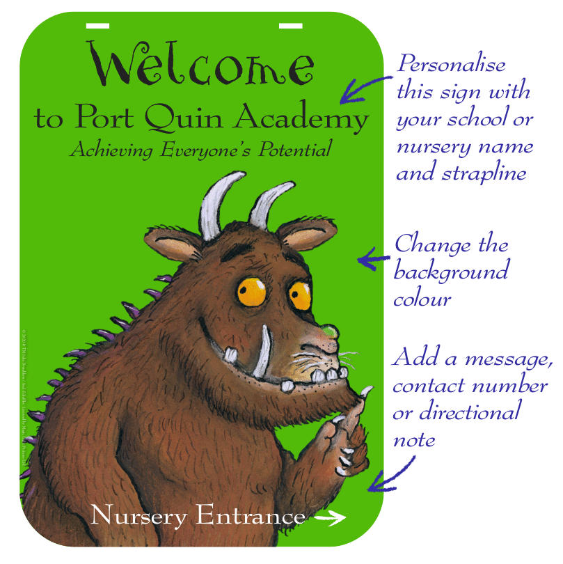The Gruffalo - Swing Sign B