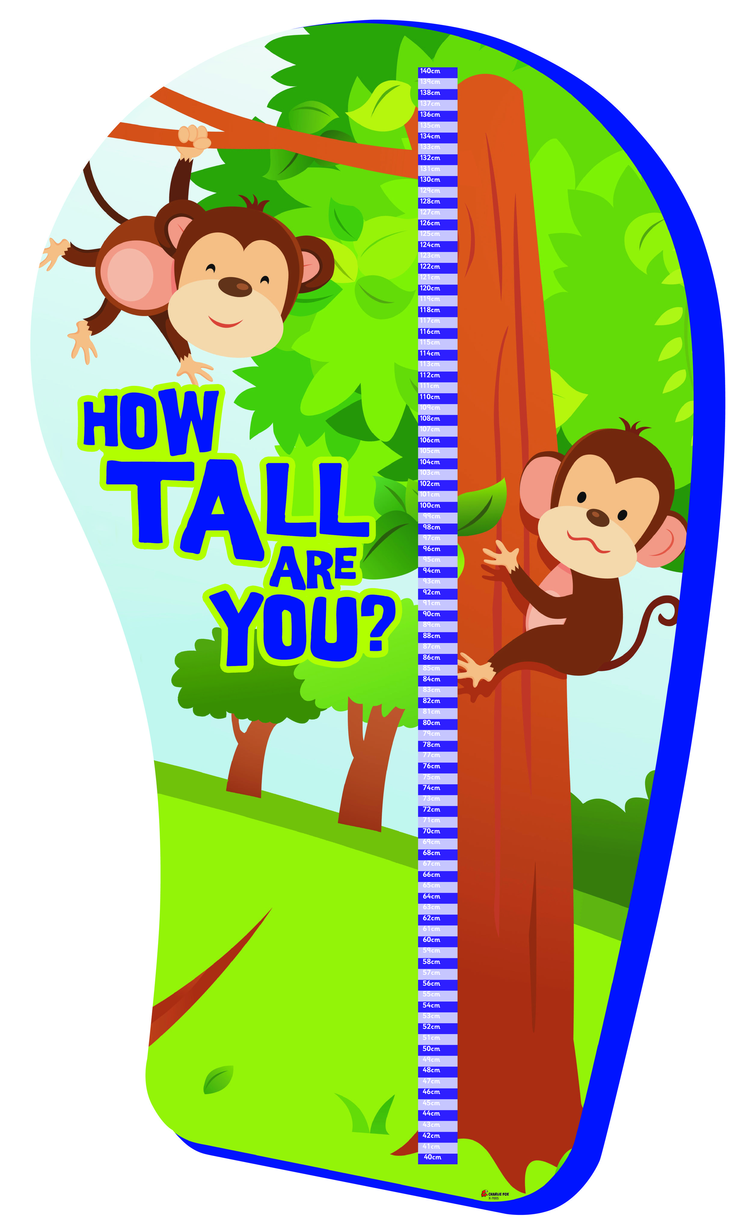 Cheeky Monkey Height Chart