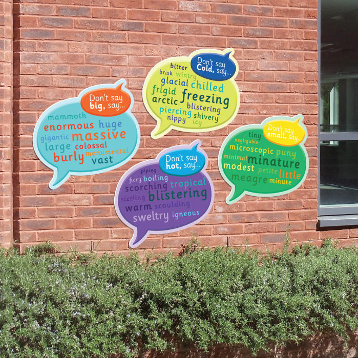 Inspirational Words Vocabulary Signs